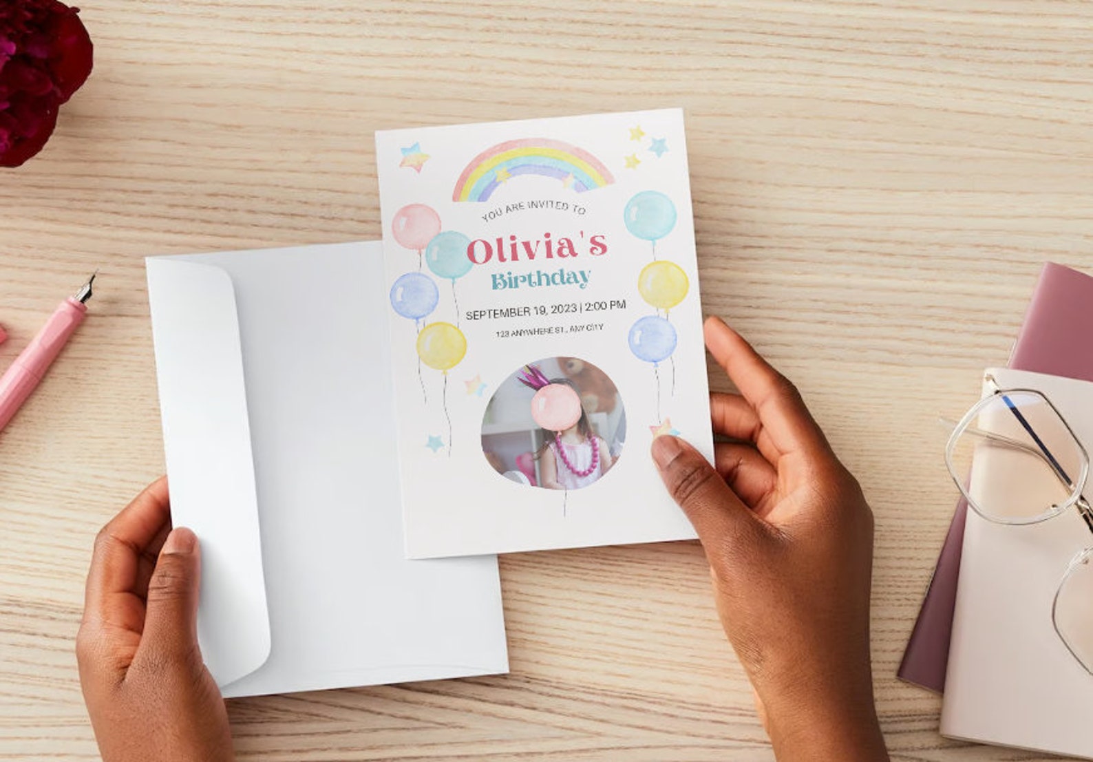 Personalized Digital Birthday Invitation - Etsy