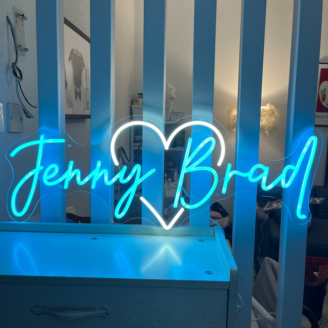 Custom Neon Sign Neon Sign Bedroom Wedding Neon Signs Aesthetic Neon ...