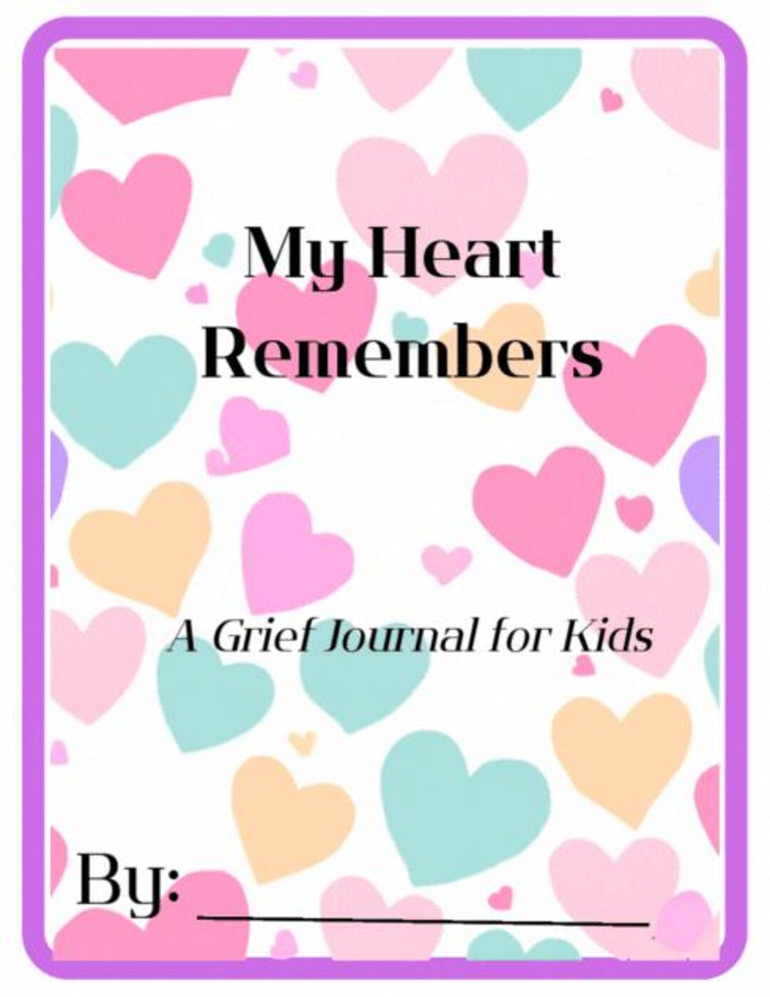 Grief Journal for Kids - Etsy