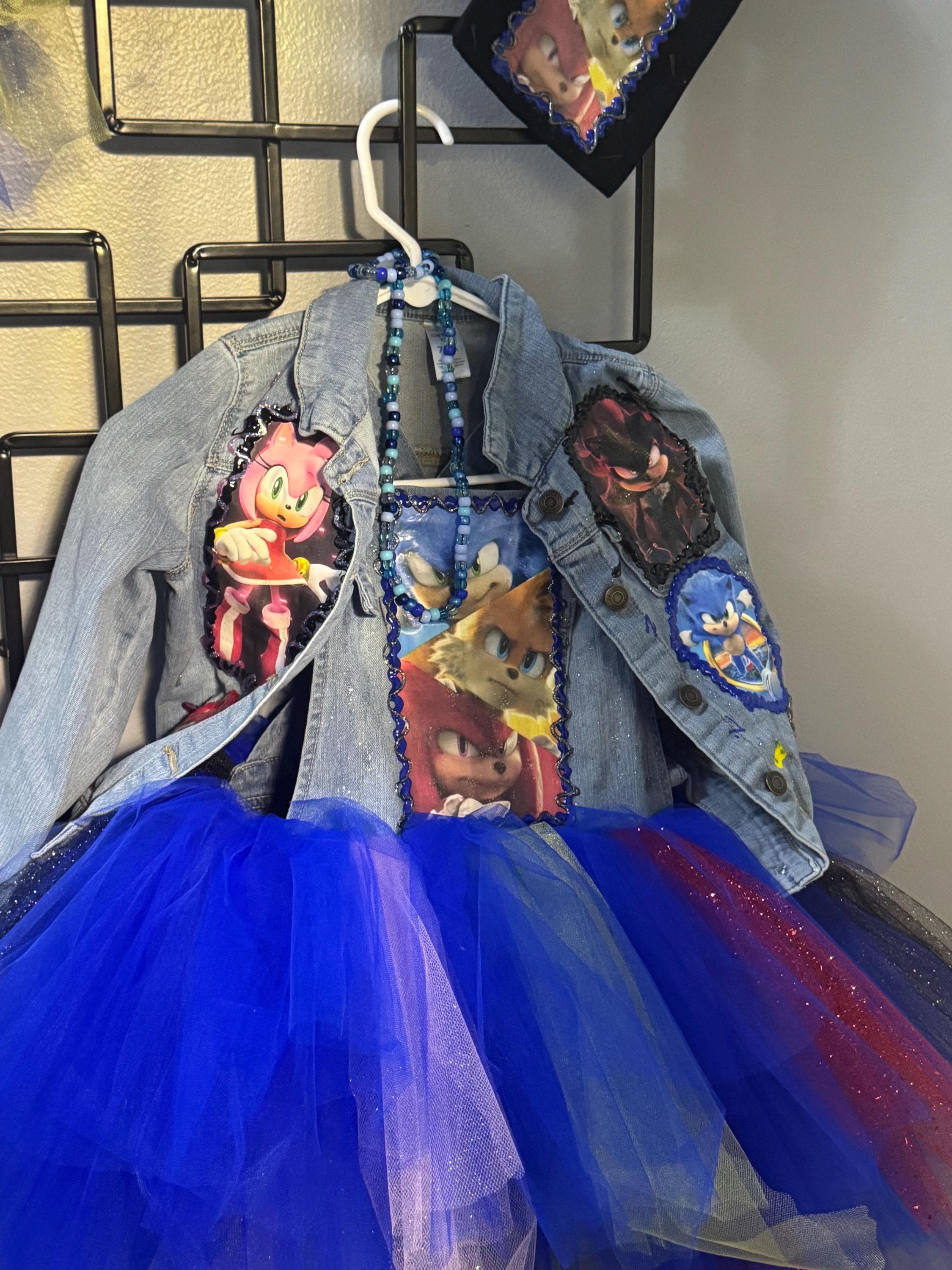 Tutu Dress and Jacket Set! Sonic Inspired - Etsy