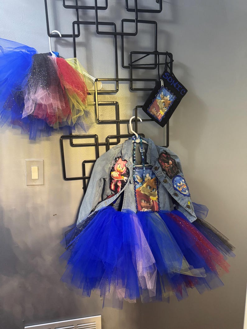 Tutu Dress and Jacket Set! Sonic Inspired - Etsy