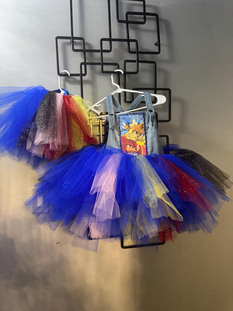 Tutu Dress and Jacket Set! Sonic Inspired - Etsy