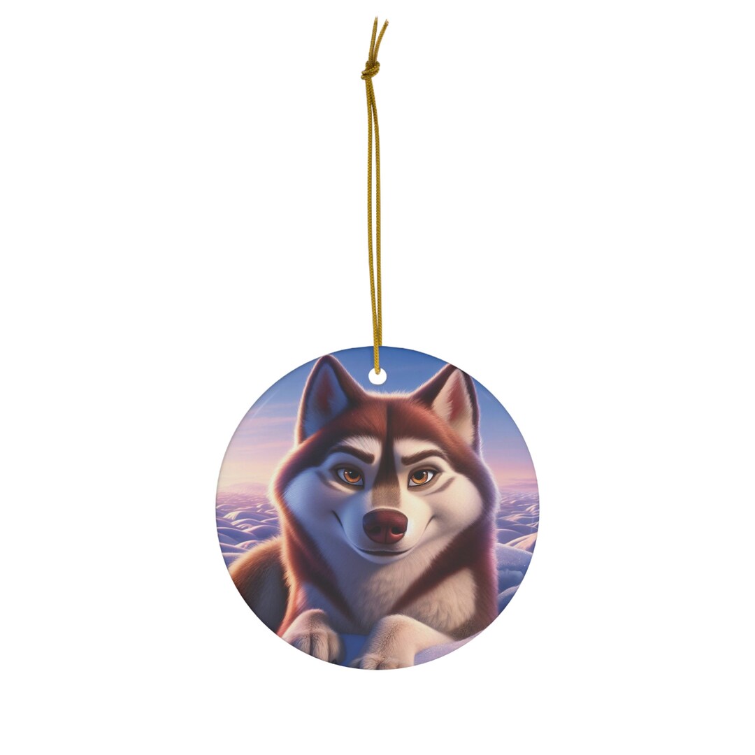 Husky Disney Pixar Ceramic Ornament, 4 Shapes - Etsy