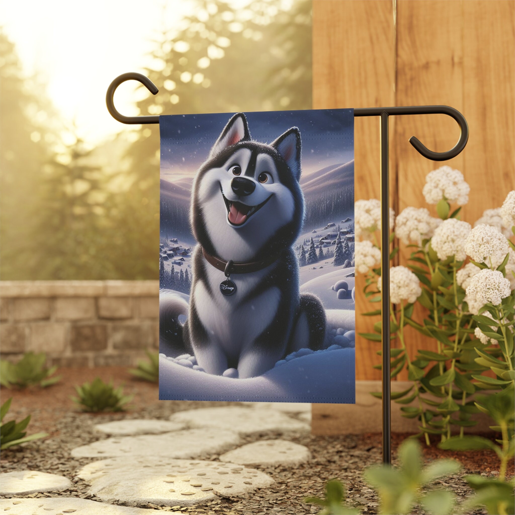 Husky Disney Pixar Flag Garden & House Banner - Etsy