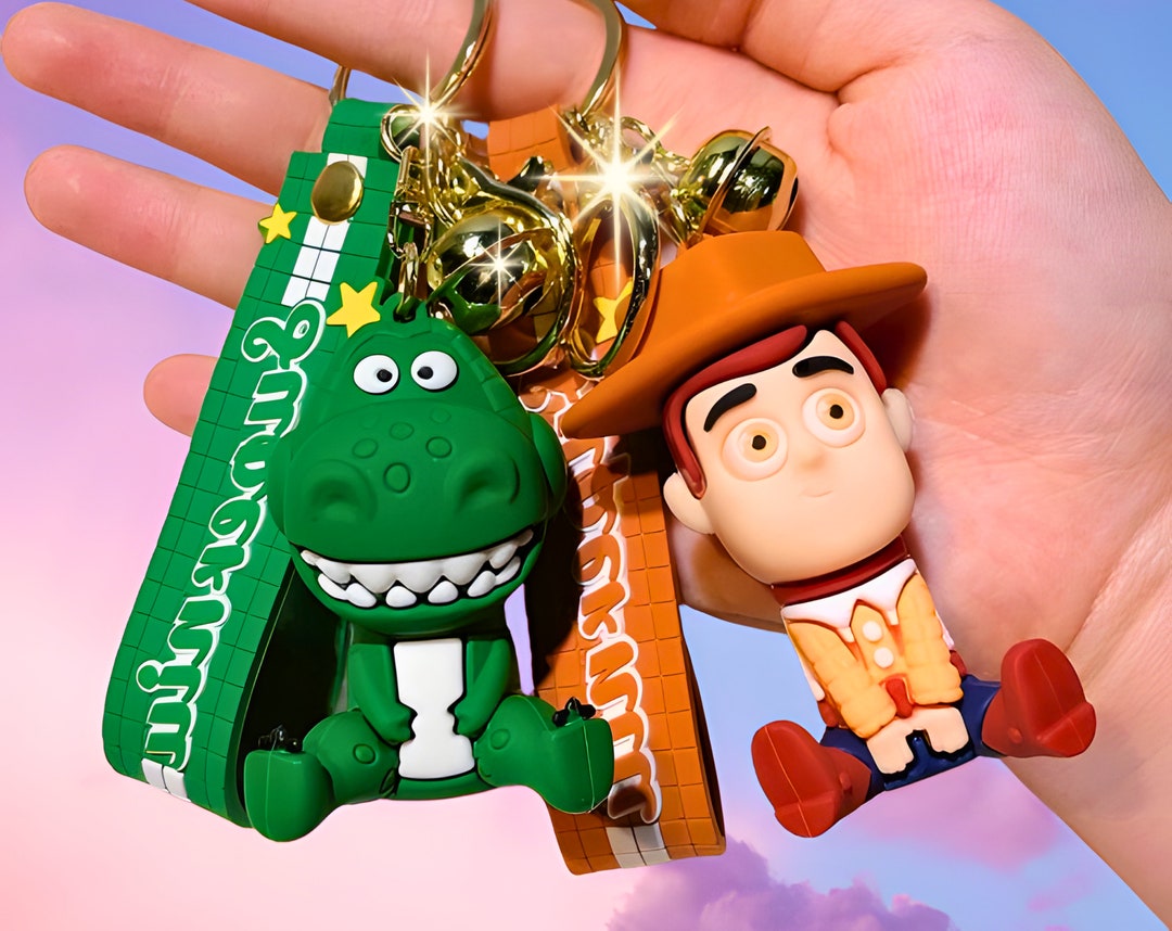 Adorable Toy Story Keychains Handmade Pixar Character Charms Perfect ...