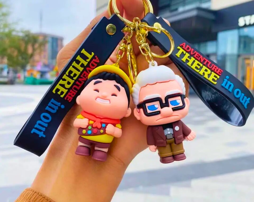 Up Movie Keychains Adorable Charms Perfect for Pixar Fans - Etsy