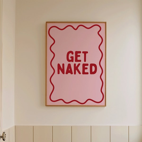 Get Naked Print Etsy Australia