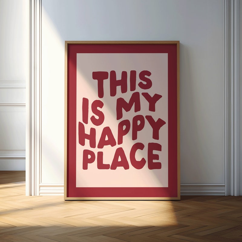 Happy Place Art - Etsy