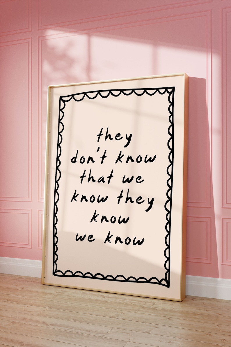 Friends Quote Art Print | Funny TV Show Wall Decor (digital Download ...