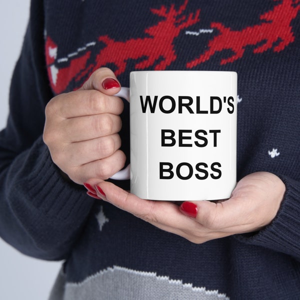 Worlds Best Boss Mug - Etsy