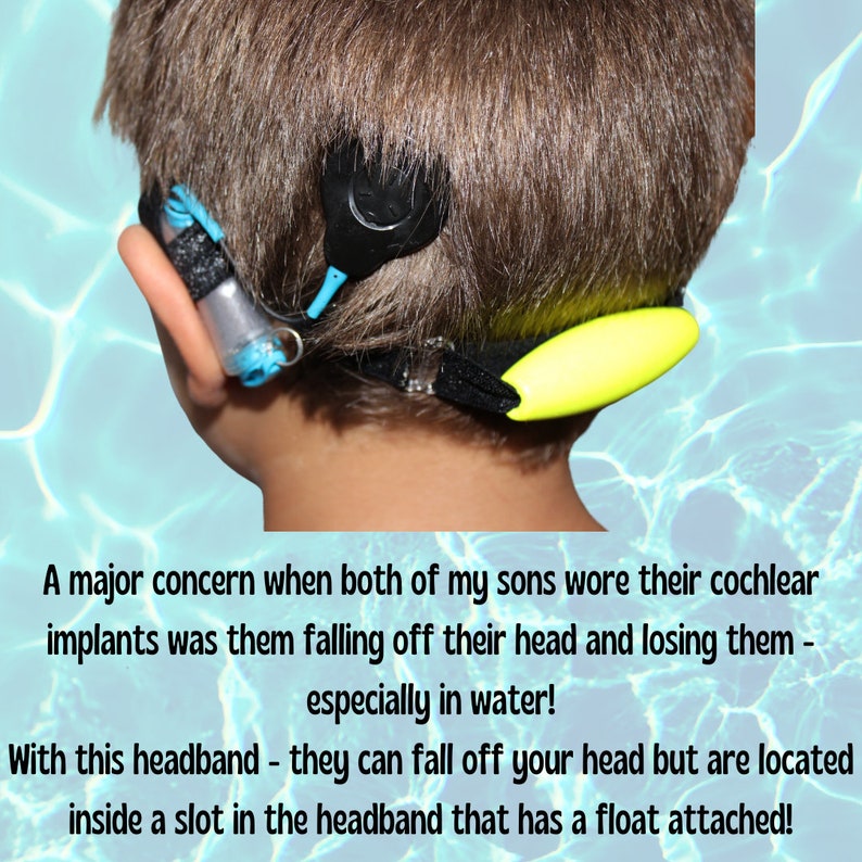 Ear Floaties Headband for Cochlear Implants | Floating Headband for ...