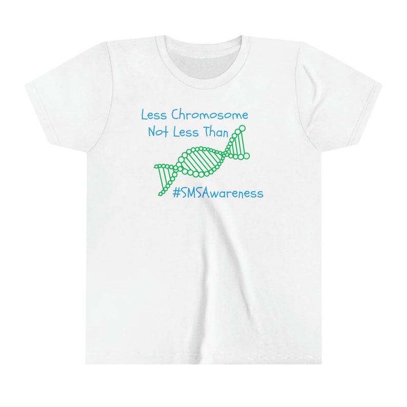 Youth Blue & Green Less Chromosome Shirt, Unisex Short Sleeve Tee, SMS ...