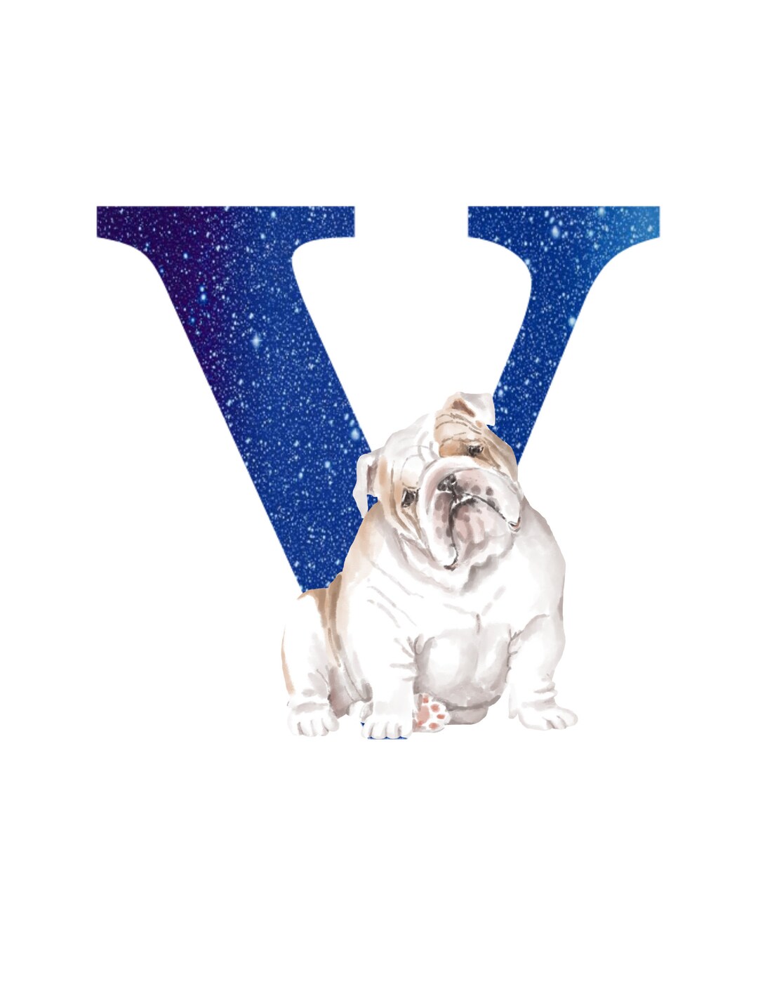 Bulldog Sublimation Design - Etsy