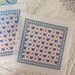 Quilted Heart Block Print Needlepoint Canvas - Etsy