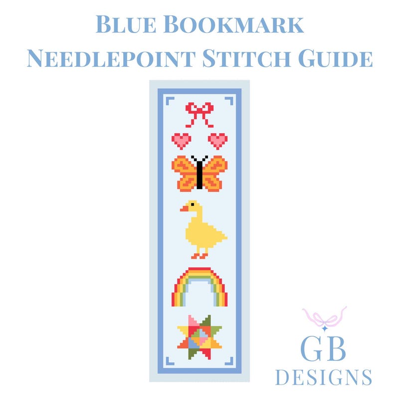 Needlepoint Bookmark - Etsy
