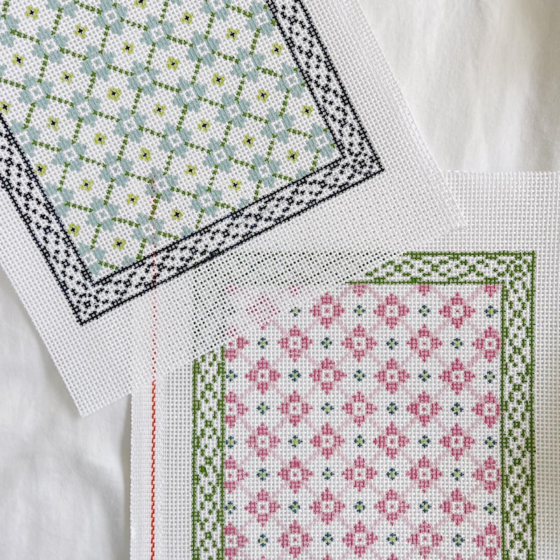 Geometric Needlepoint - Etsy