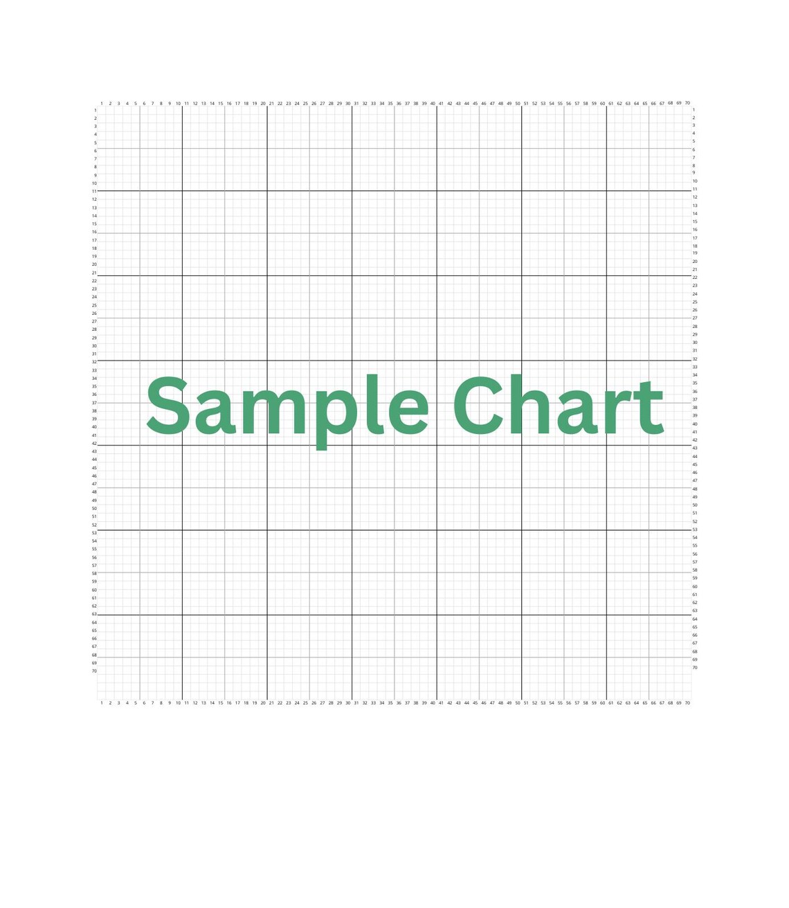 Geometric Block Print Needlepoint Stitch Chart - Etsy