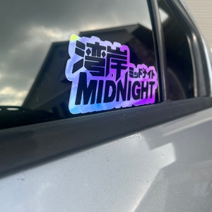 Midnight Jdm Decal Jdm Car Decal Jdm Car Sticker Car Sticker for Jdm - Etsy