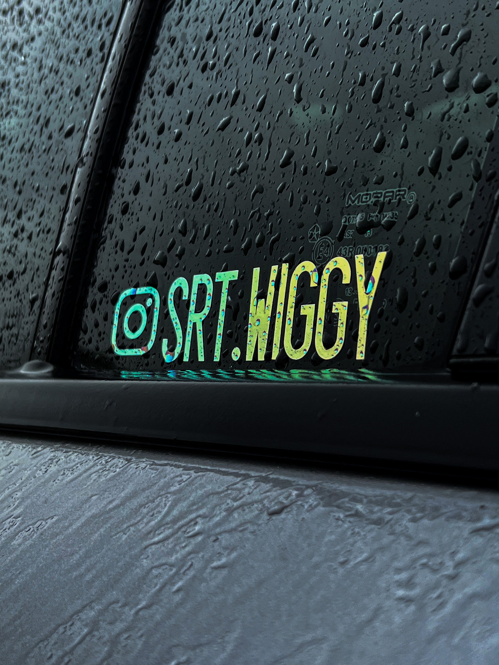 Instagram Sticker Social Media Sticker Vinyl Car Decal Holographic ...