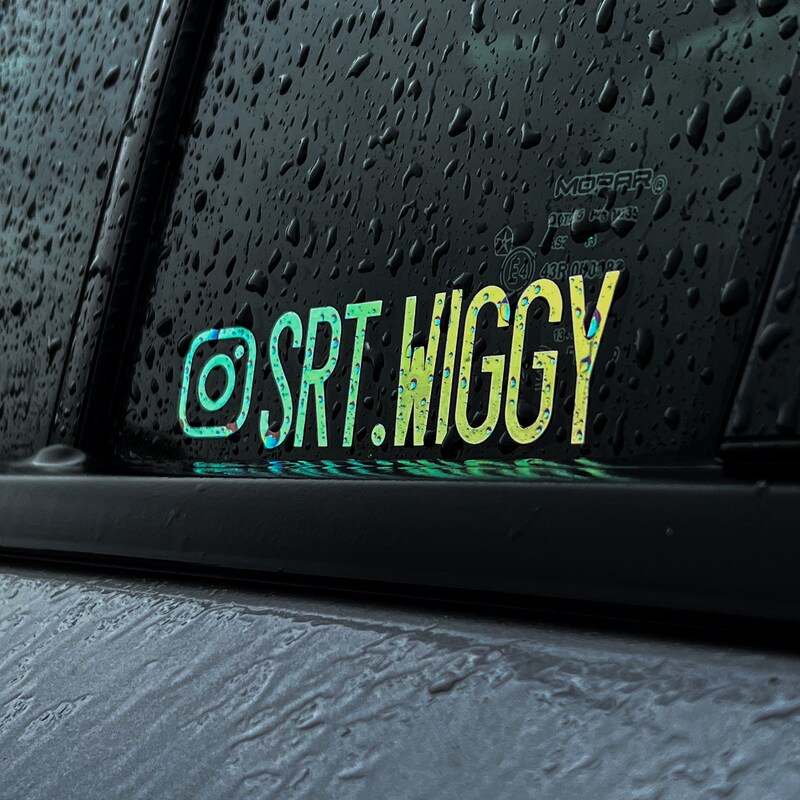 Instagram Car Decal - Etsy