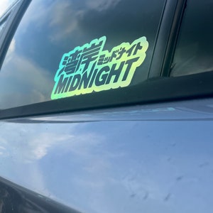 Midnight Jdm Decal Jdm Car Decal Jdm Car Sticker Car Sticker for Jdm - Etsy