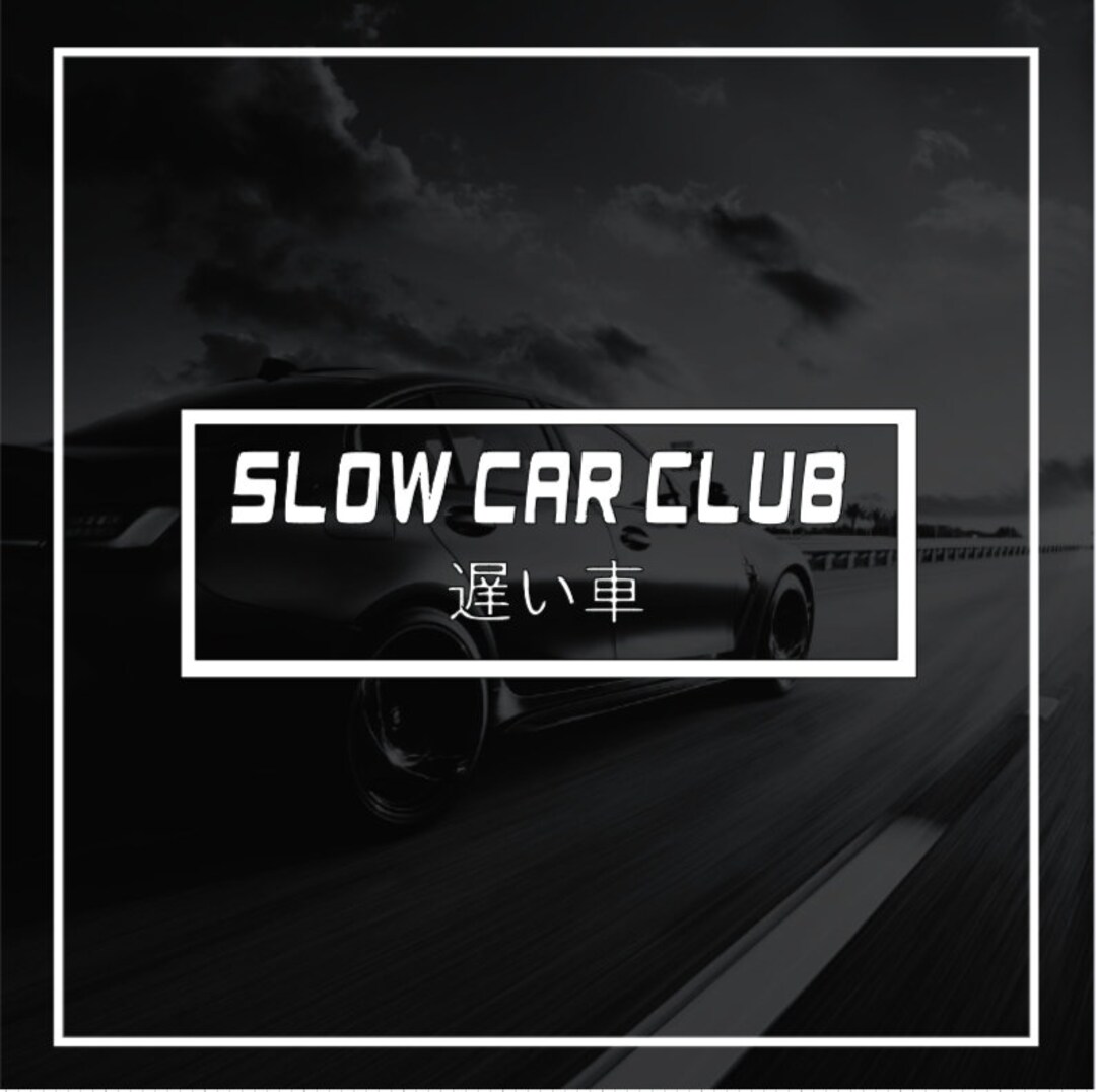 Jdm Decal Slow Car Club Decal Jdm Vinyl Sticker Car Club Sticker ...