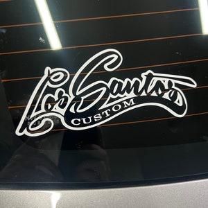 Los Santos Customs Sticker | Los Santos Sticker | Ls Customs Decal | Ls ...