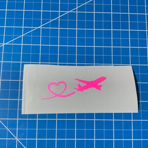 Love Flying Car Sticker I'D Rather Be Flying Vinyl Decal Airplane ...