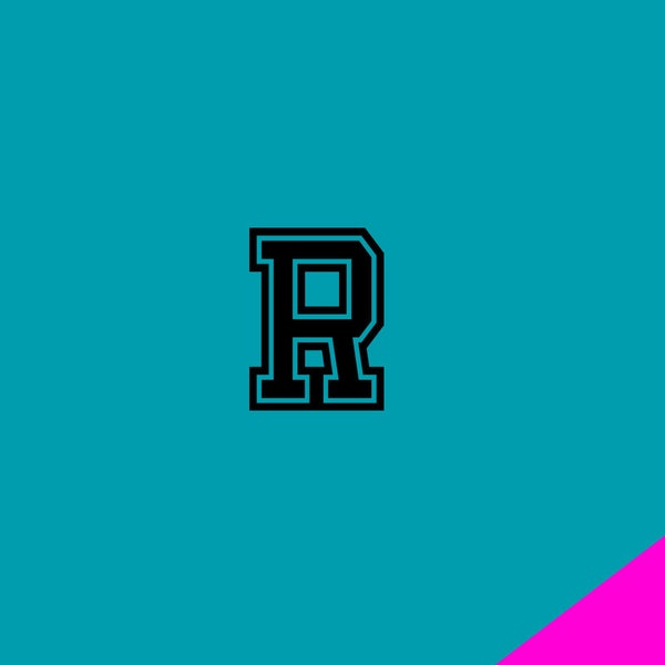 Varsity Letter Decal - Etsy