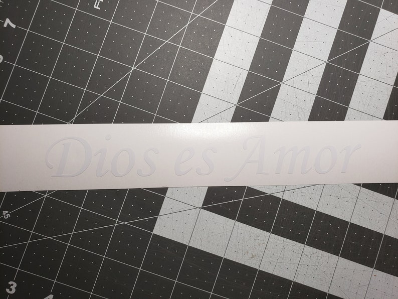 Dios Es Amor, Car Sticker, Tumbler, Mug Decal, Laptop Sticker ...