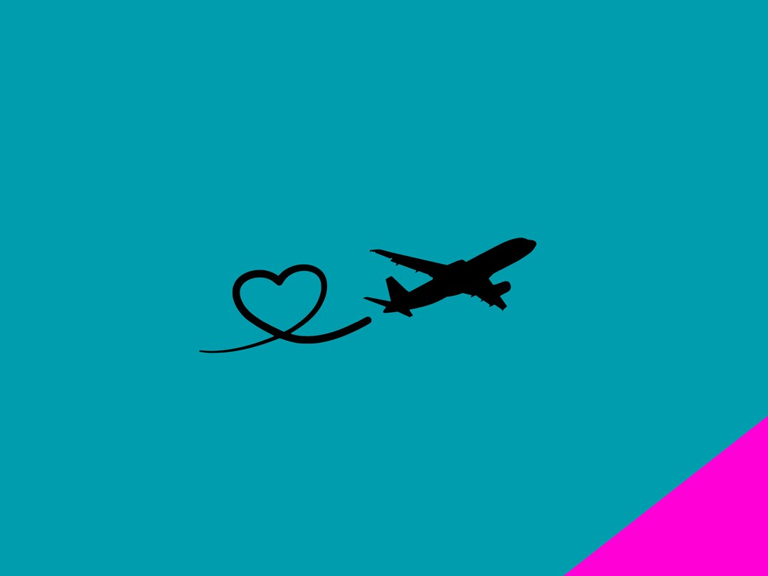 Love Flying Car Sticker I'D Rather Be Flying Vinyl Decal Airplane ...