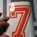 Varsity College Number 7 Sticker, Vinyl Car Sticker, Truck Sticker, Car ...