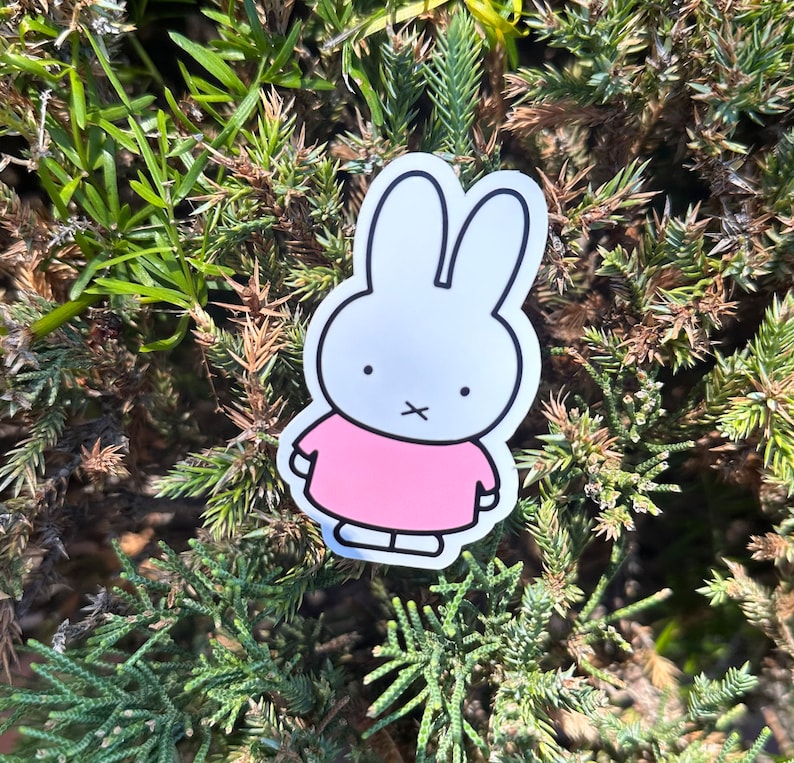 Miffy Sticker Bunny Sticker Cute Sticker Notebook Sticker Kawaii ...