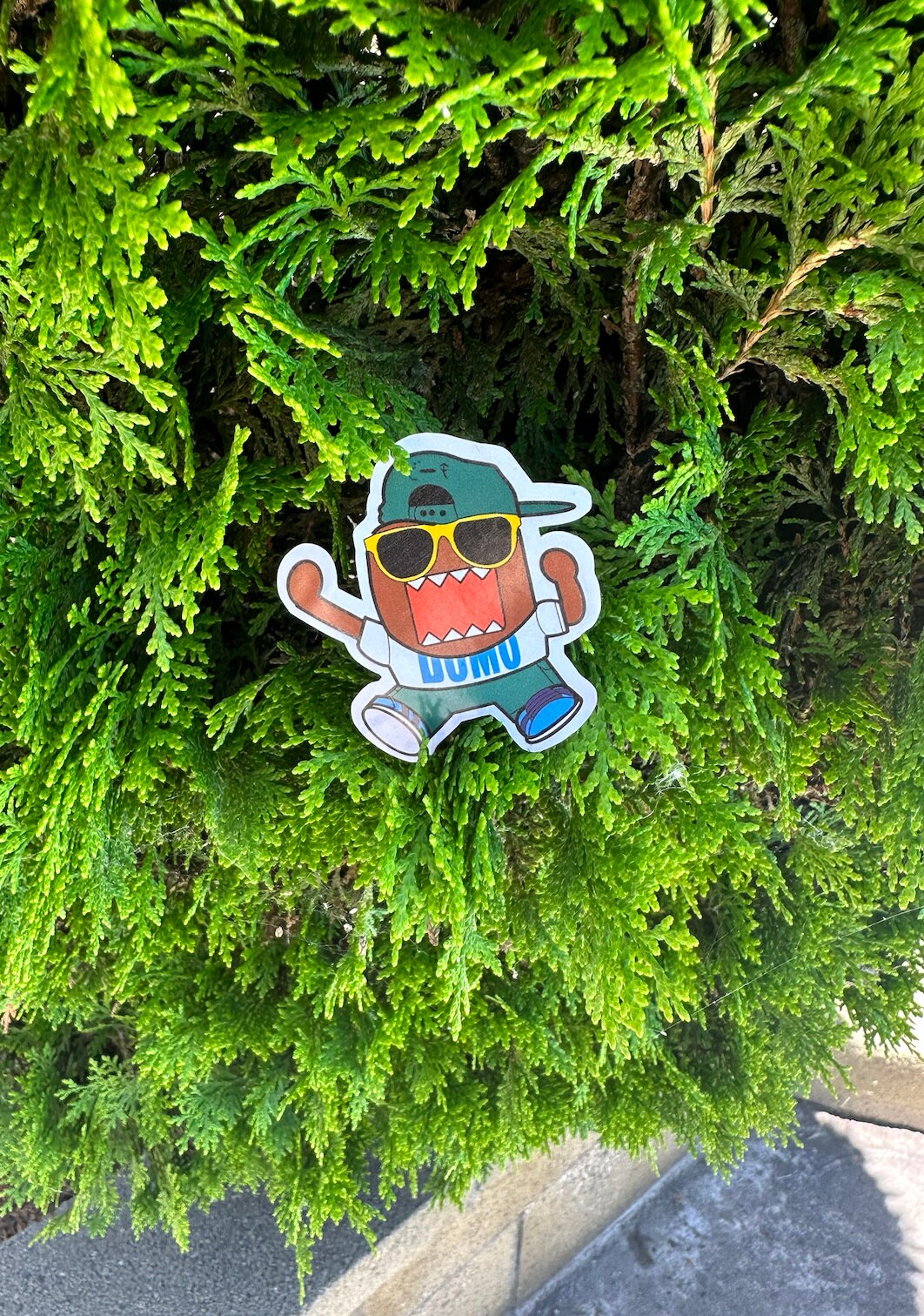 Domo Sticker Cartoon Sticker Cute Japanese Sticker Stuffed Animal ...