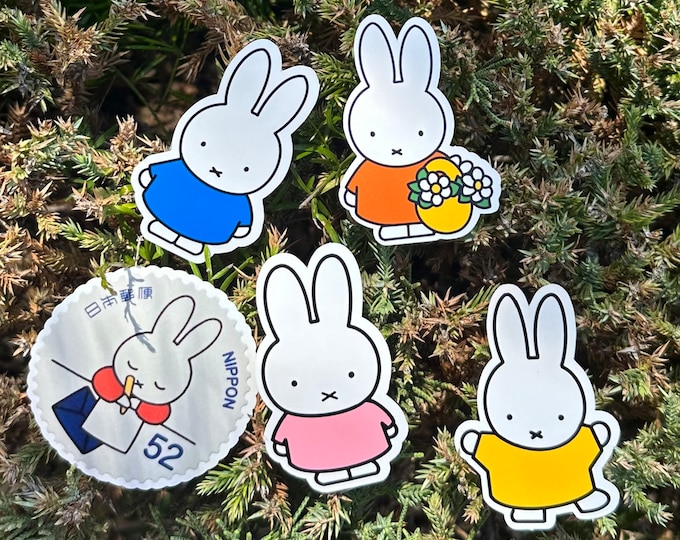 Miffy Sticker | Bunny Sticker | Cute Sticker | Notebook Sticker ...