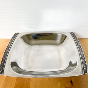 MCM Stainless Steel Square Dish - Etsy