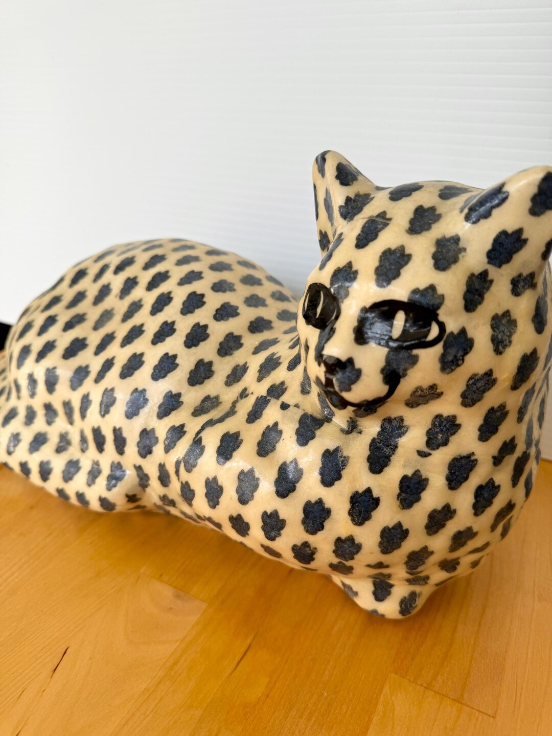 Vintage Farmhouse Chalkware Cat Doorstop - Etsy