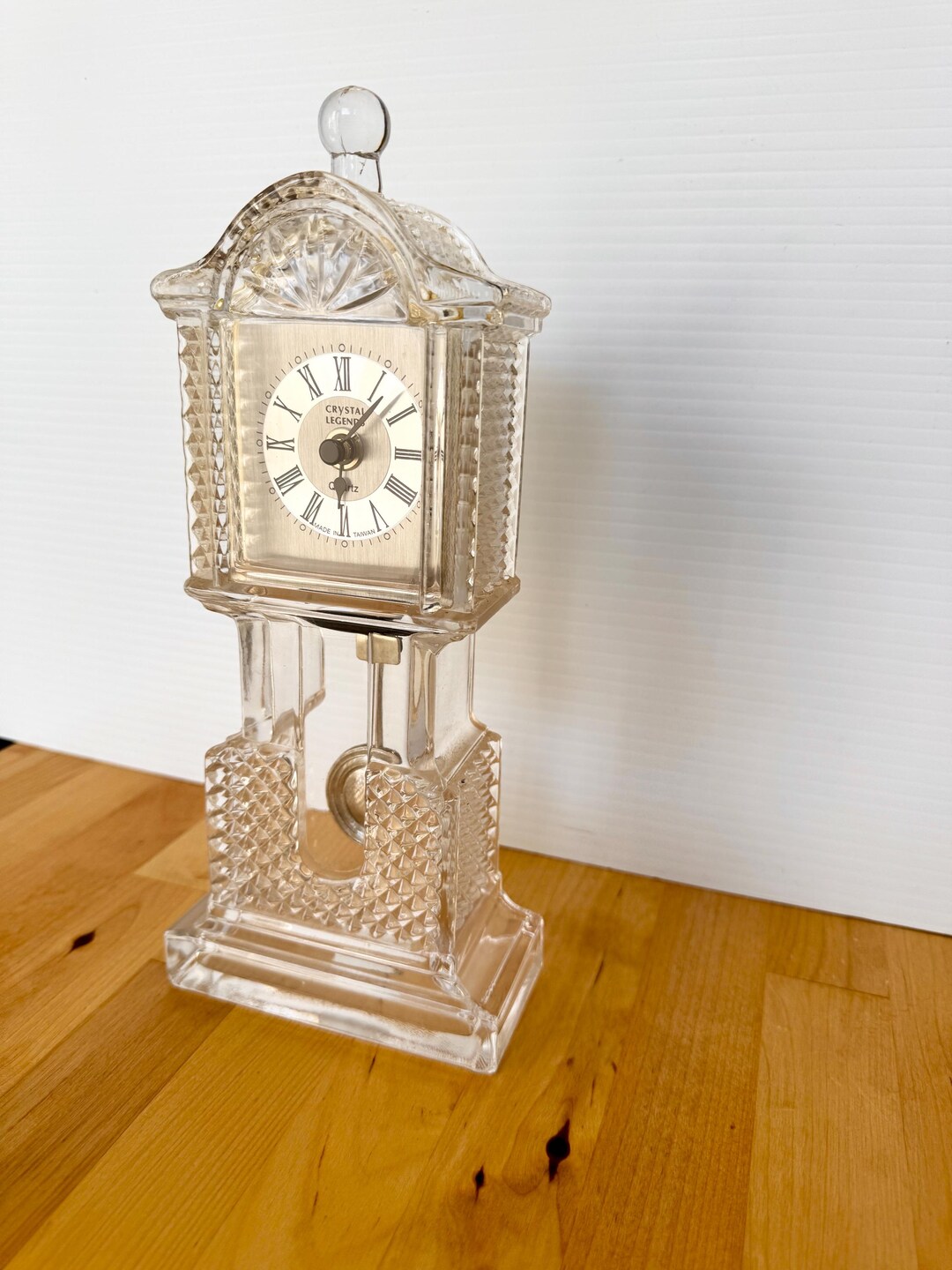 Crystal Legends by Godinger Quartz Clock - Etsy