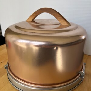 Vintage Aluminum Cake Plate and Cover, 2 Piece Set - Etsy