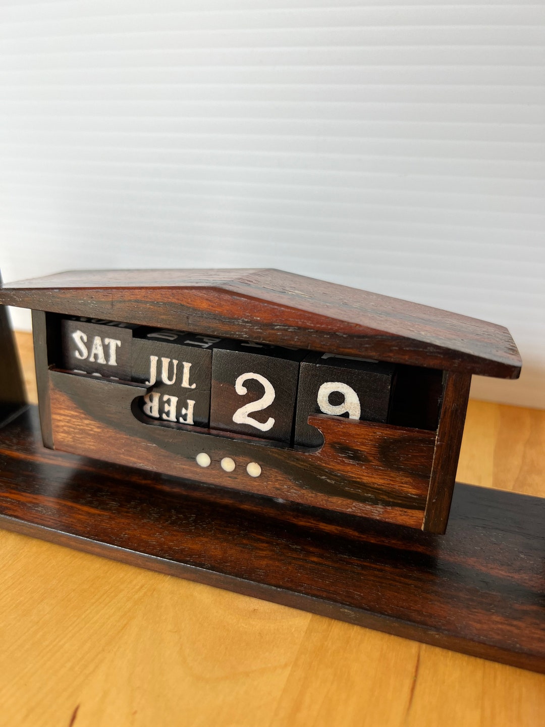 Mid Century Desk Calender - Etsy