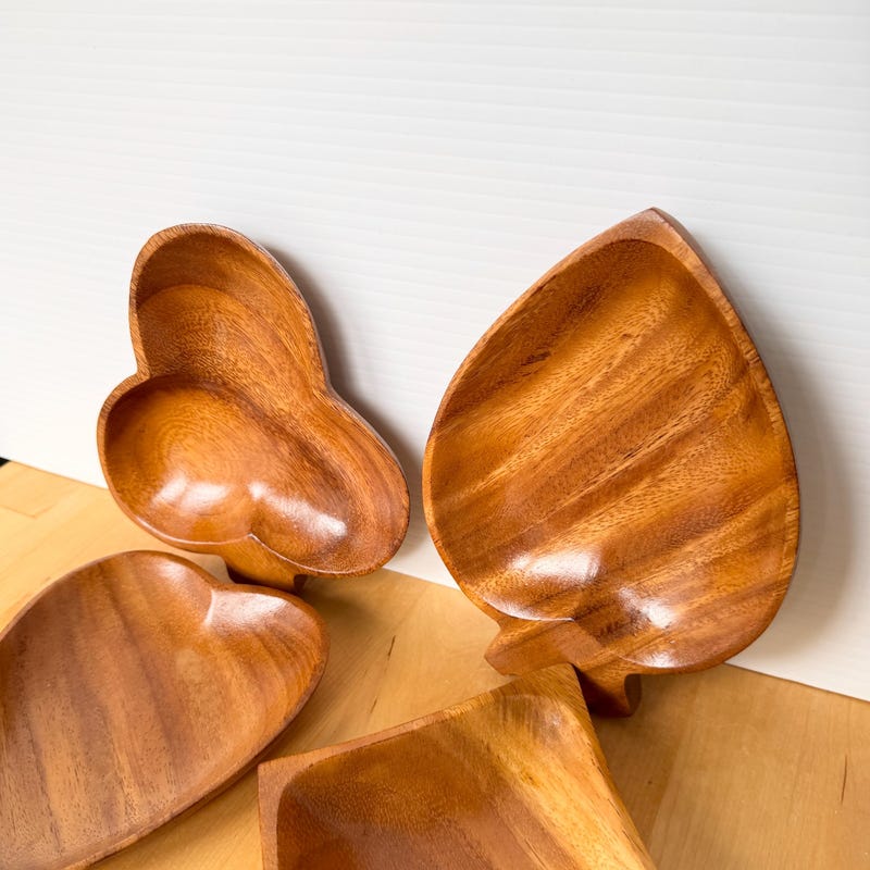 Monkey Pod Wood Bowls - Etsy