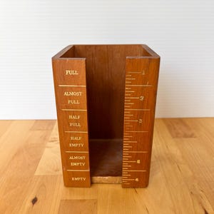 Vintage Post It Note Holder, Desk Organizer - Etsy