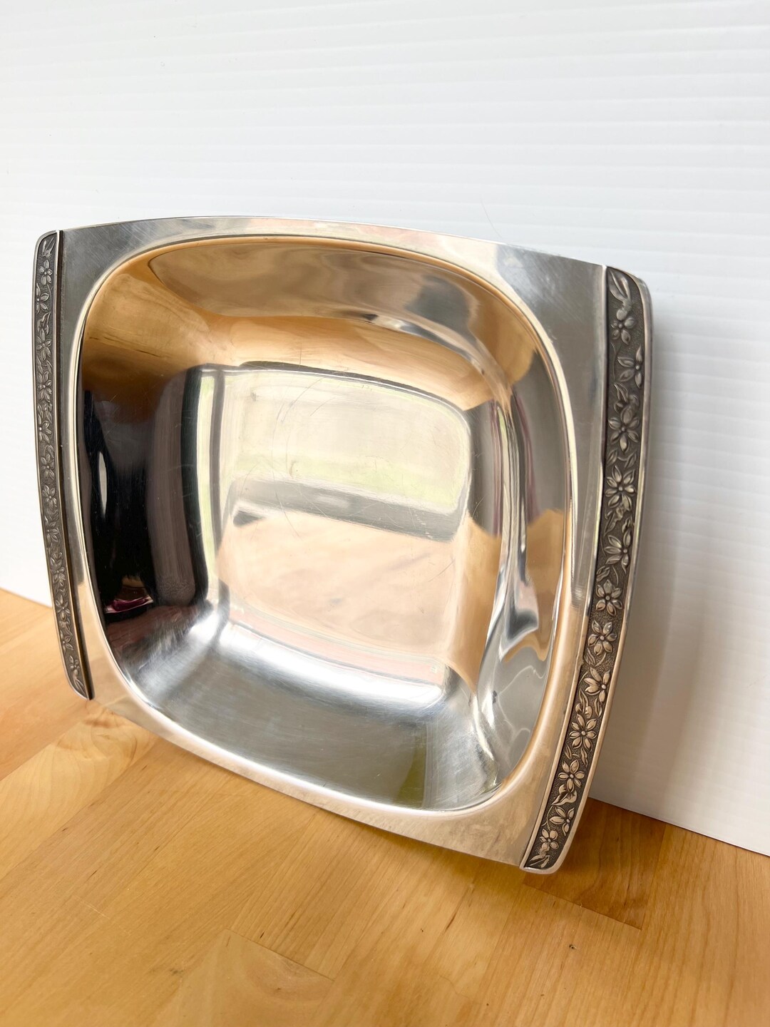 MCM Stainless Steel Square Dish - Etsy