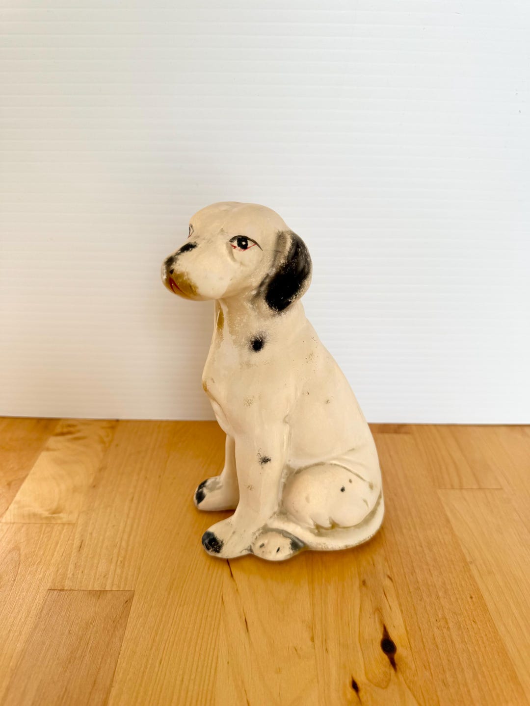 Vintage Ceramic Dalmatian Figurine - Etsy