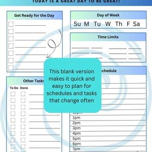 Kids Daily Planner to Help With ADHD and Completing Tasks - Etsy
