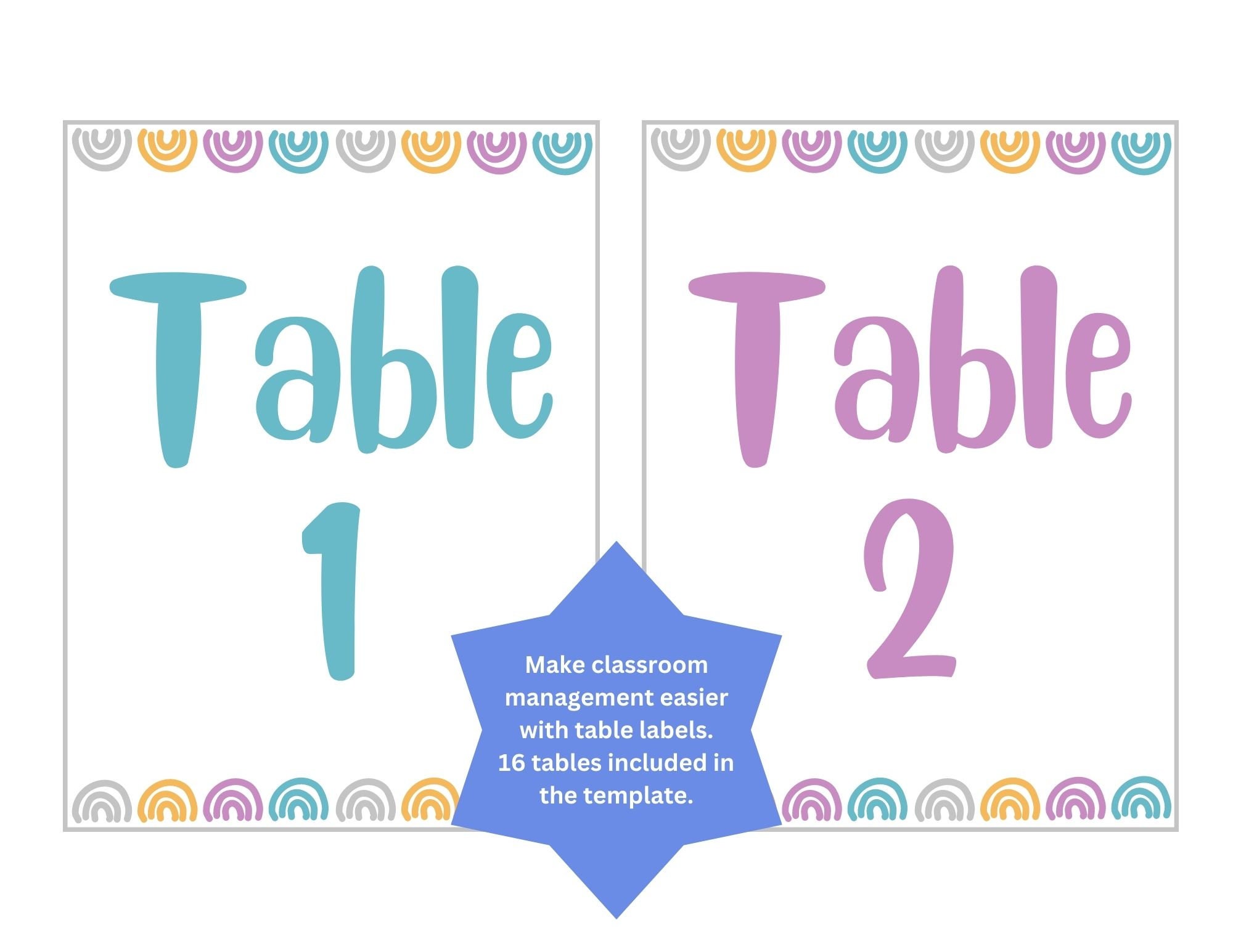 Back to School Classroom Printables and Templates for Teachers - Etsy