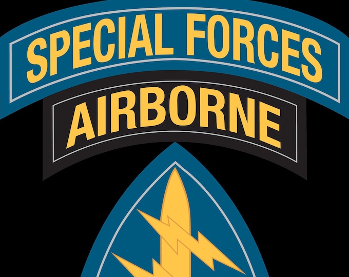 Special Forces (SF) Patch Logo - Vector Graphic Download | Scalable ...