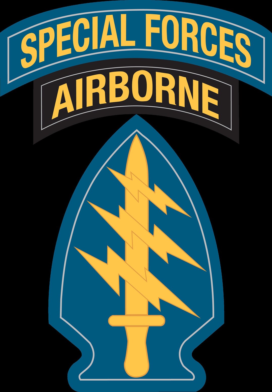 Special Forces (SF) Patch Logo - Vector Graphic Download | Scalable ...