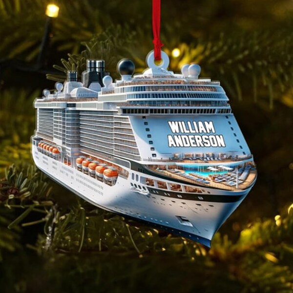 Custom Cruise Ship Ornaments - Etsy