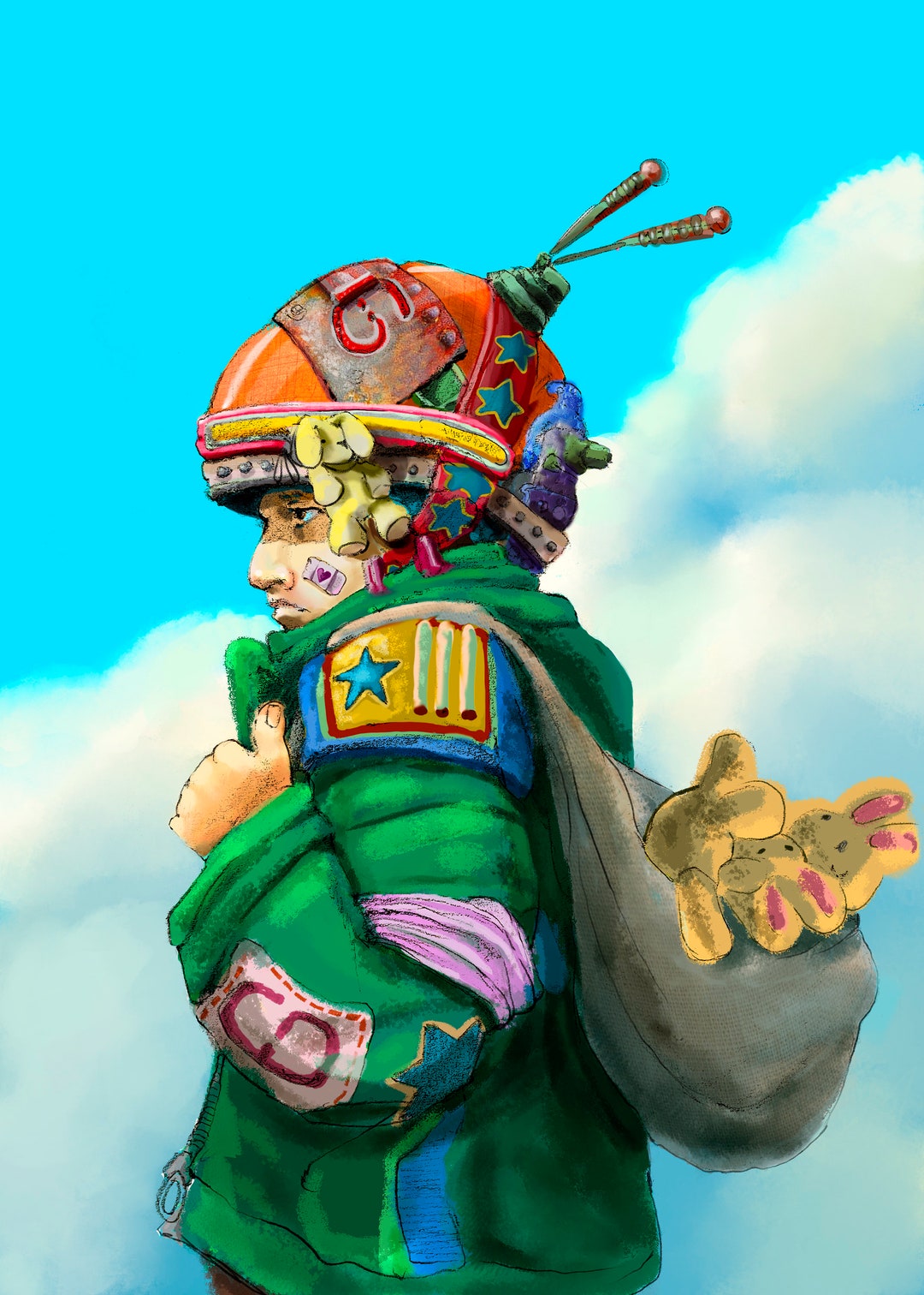 Ghibli Character Design, Original Print - Etsy